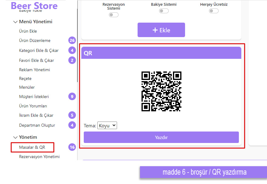 Gelişmiş Akıllı Menü - QR Menü - Akıllı Menü Fiyatları - The Maestro